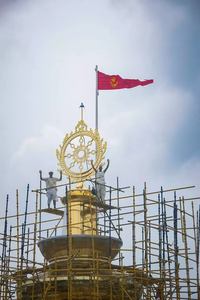 TOVP Chakra Installation a Milestone Event - Temple of the Vedic ...