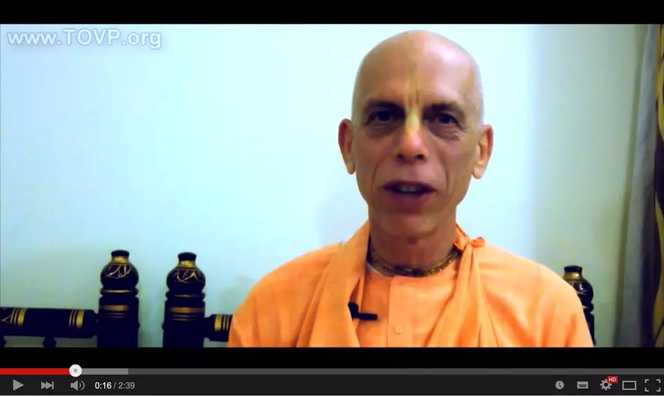 His Holiness Prahladananda Swami Speaks About the TOVP