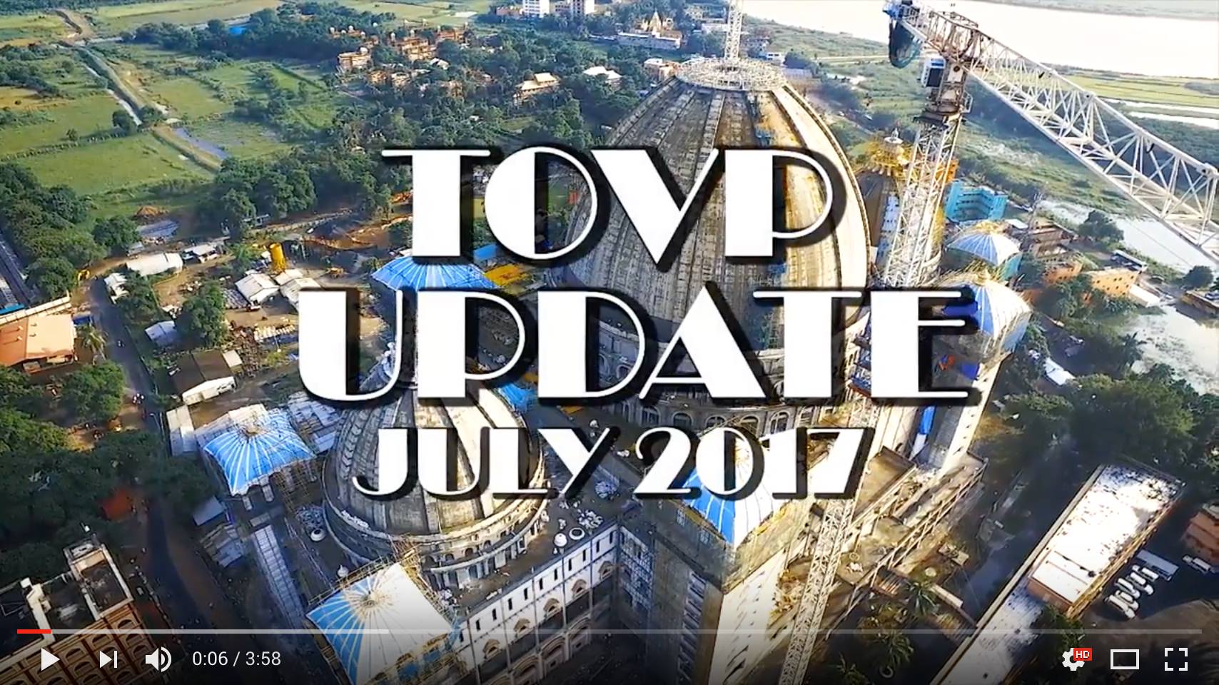 2017 Mid-Year TOVP Update Video - Temple of the Vedic Planetarium