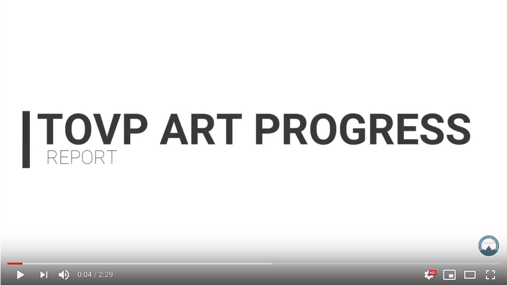 TOVP Art Progress Report - December, 2019 - Temple of the Vedic Planetarium